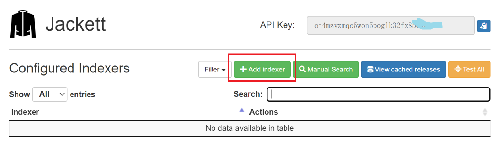 使用Jackett让Radarr添加更多BT站点