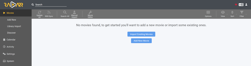 通过Radarr实现全自动观影